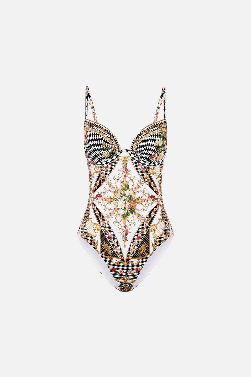 The Rococo Glow Continuous Wire Moulded Bra One Piece | CAMILLA US ...