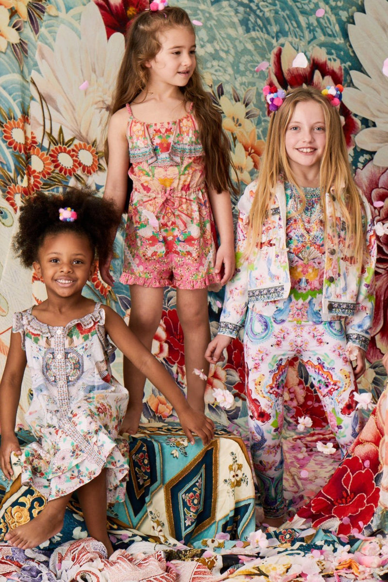 KIDS' DENIM JACKET DRAGON DIVINITY – CAMILLA