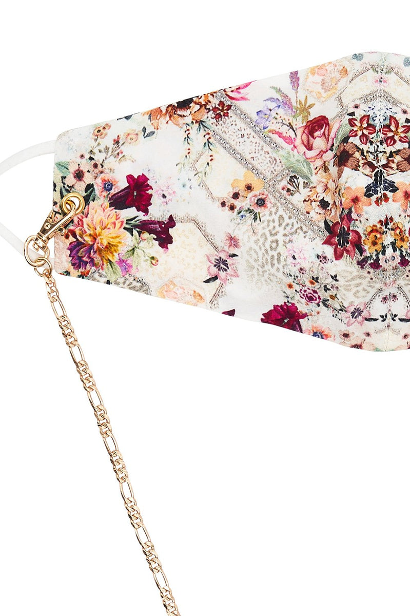 Face Mask Cover With Chain, Sew In Love | CAMILLA US – CAMILLA